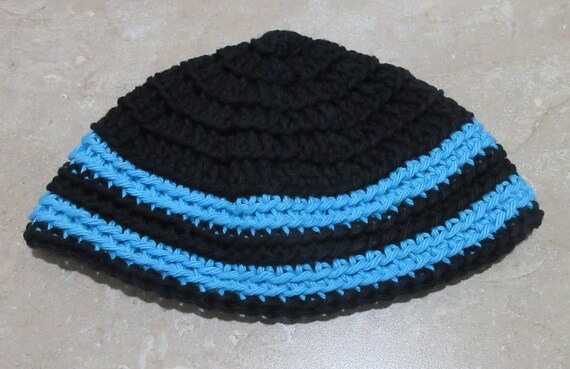Kippot Extra Large Crocheted Kippa Cotton Kippah Jewish - Etsy
