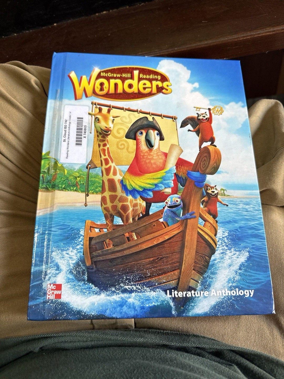 Mcgraw-hill Reading Wonders Literature Anthology Level 1.4 Hardcover ...