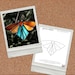 Moth Stained Glass Pattern: Insect Suncatcher DIY Template (PDF-PNG ...