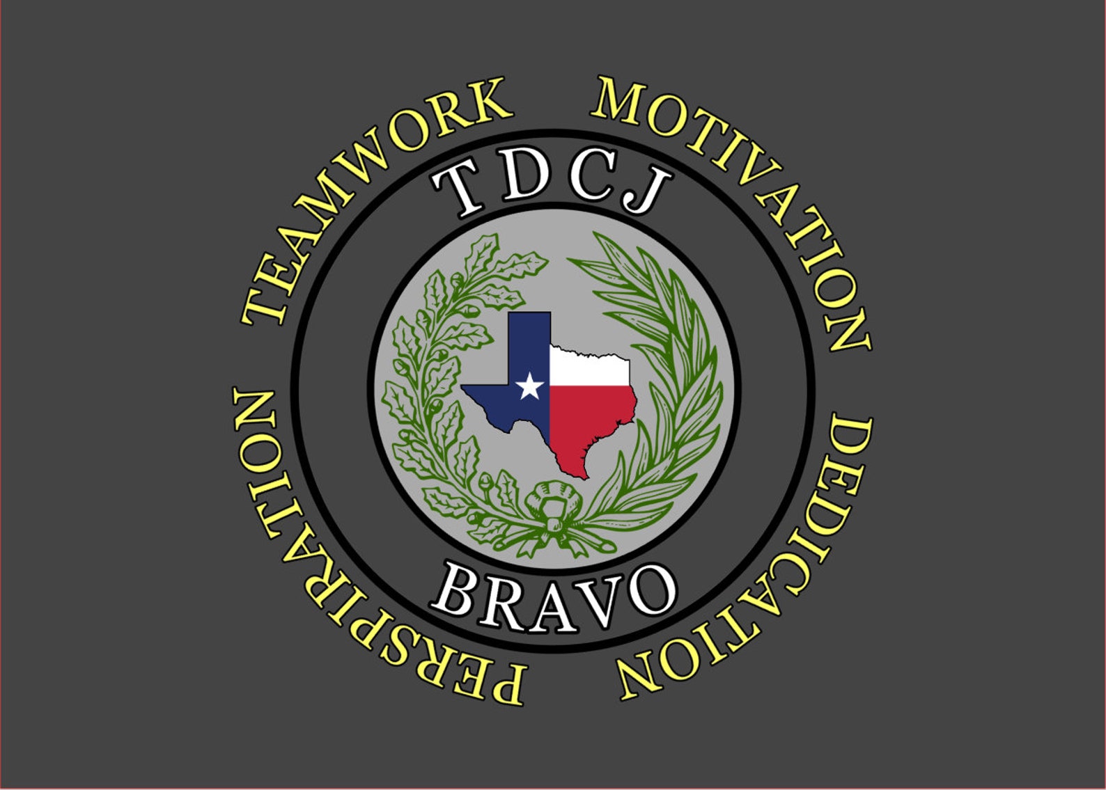 Texas Department of Criminal Justice Flag | Etsy