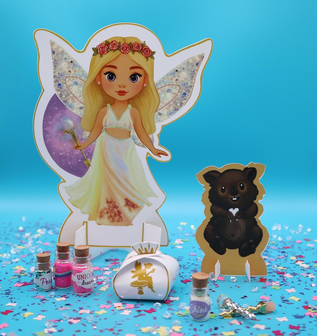 Tooth Fairy Printable Kit • Fairy Note • Tooth Box • Certificate ...