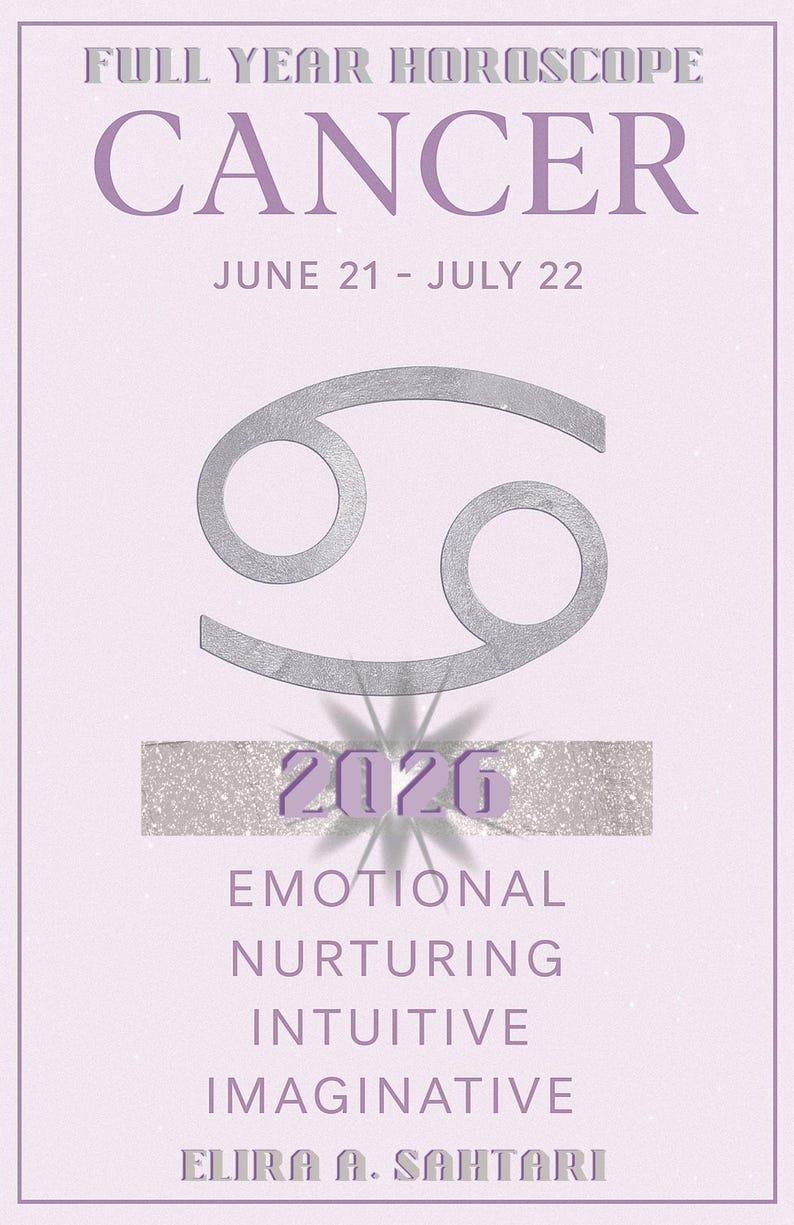 Aquarius 2026 Yearbook: Astrological Guide & Horoscope - Etsy