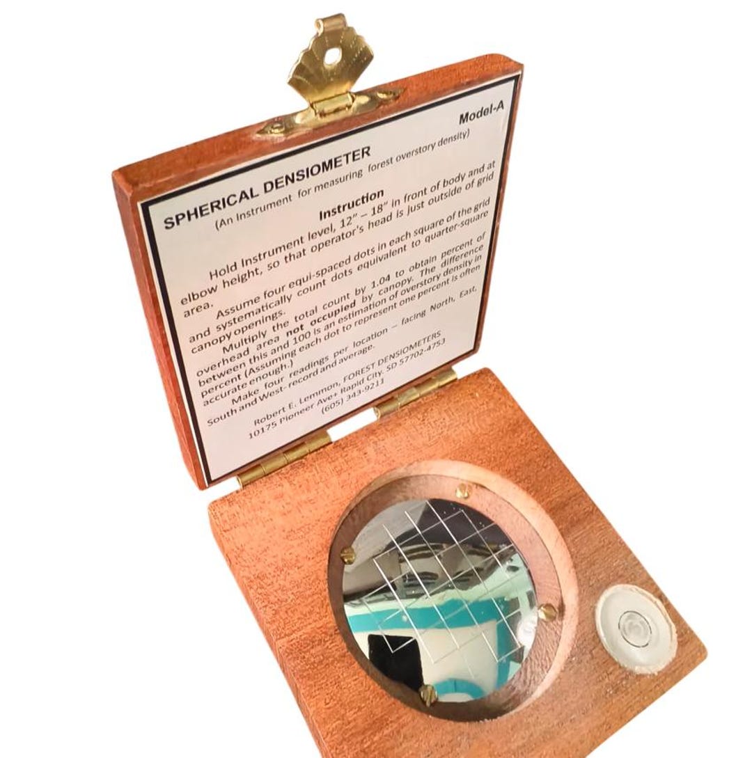 Handheld Forest Densiometer – Canopy Cover Measurement Tool | Forestry ...
