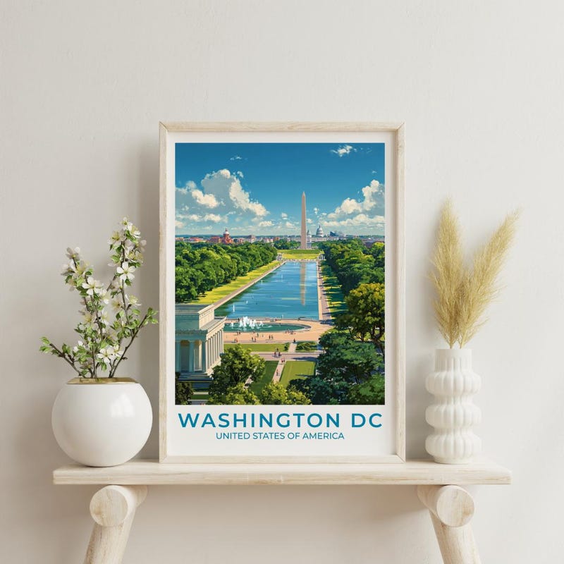 Washington Dc Poster - Etsy
