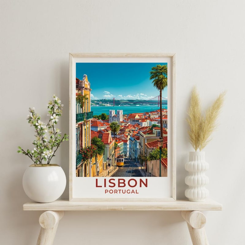 Lisbon Print - Etsy