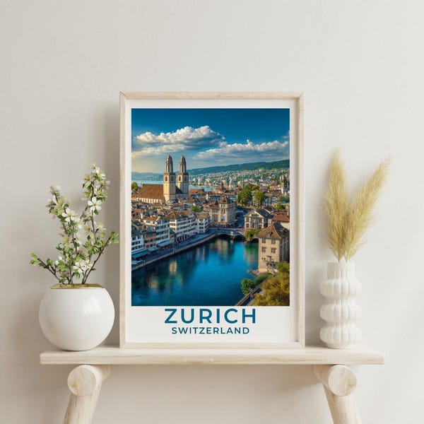 Zurich Poster Print - Etsy