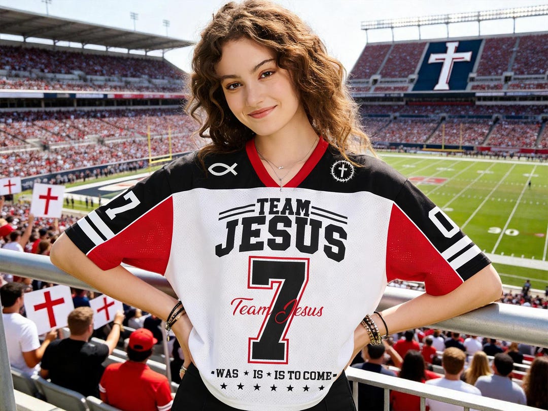 Team Jesus Christian Mesh Jersey Faith Bible Verse Baseball Unisex ...