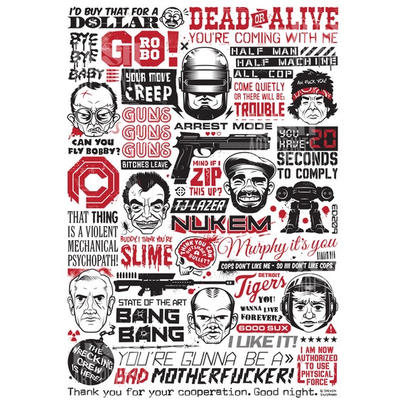 Youtube Robocop Quotes The Eighties Guy | #80s Movie Quotes #robocop