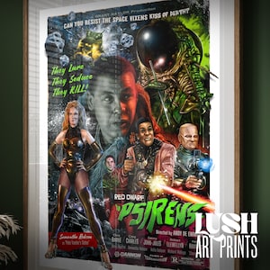 Red Dwarf 'psirens' Signed Limited Edition A3 Vintage Poster. Retro Wall Art. Original Movie ...