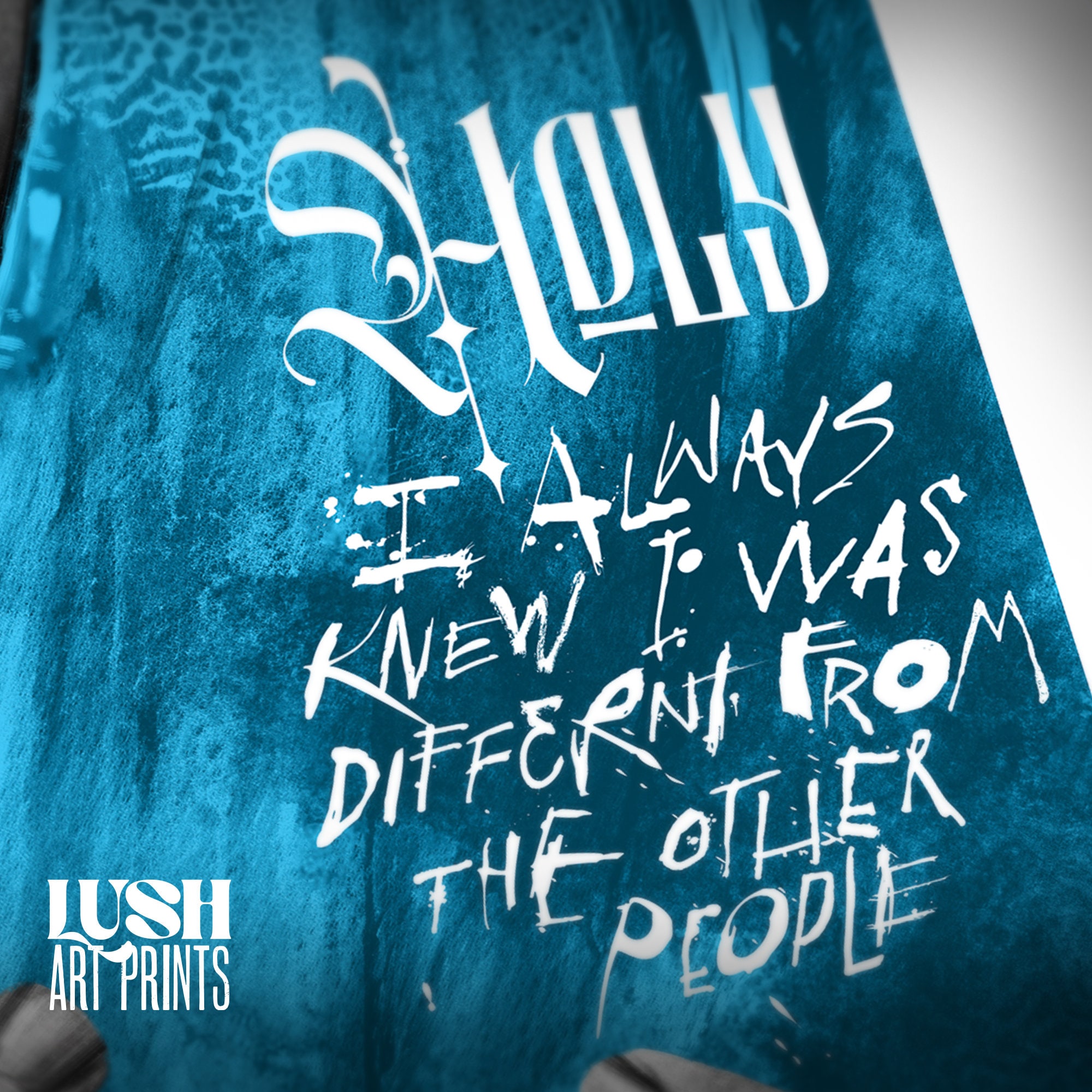 Rik Mayall, Bottom 'holy' Gold Foil Signed Limited Edition A4 Vintage ...