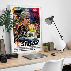 Father Ted 'speed 3' Signed Art Print: Retro Movie Poster (A3) - Etsy UK