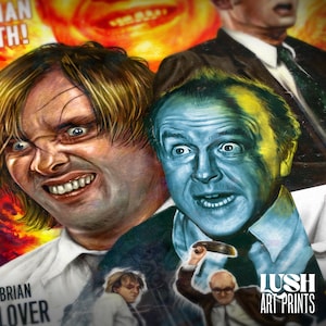 Bottom 'gas' Movie Poster Signed Limited Edition Retro Wall Art, Rik ...