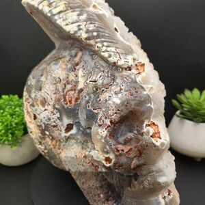 Native American Quartz Scroll: 17.5 Lbs Statement Crystal Carving - Etsy