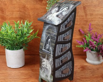 Haunted Jewelry Box - Etsy