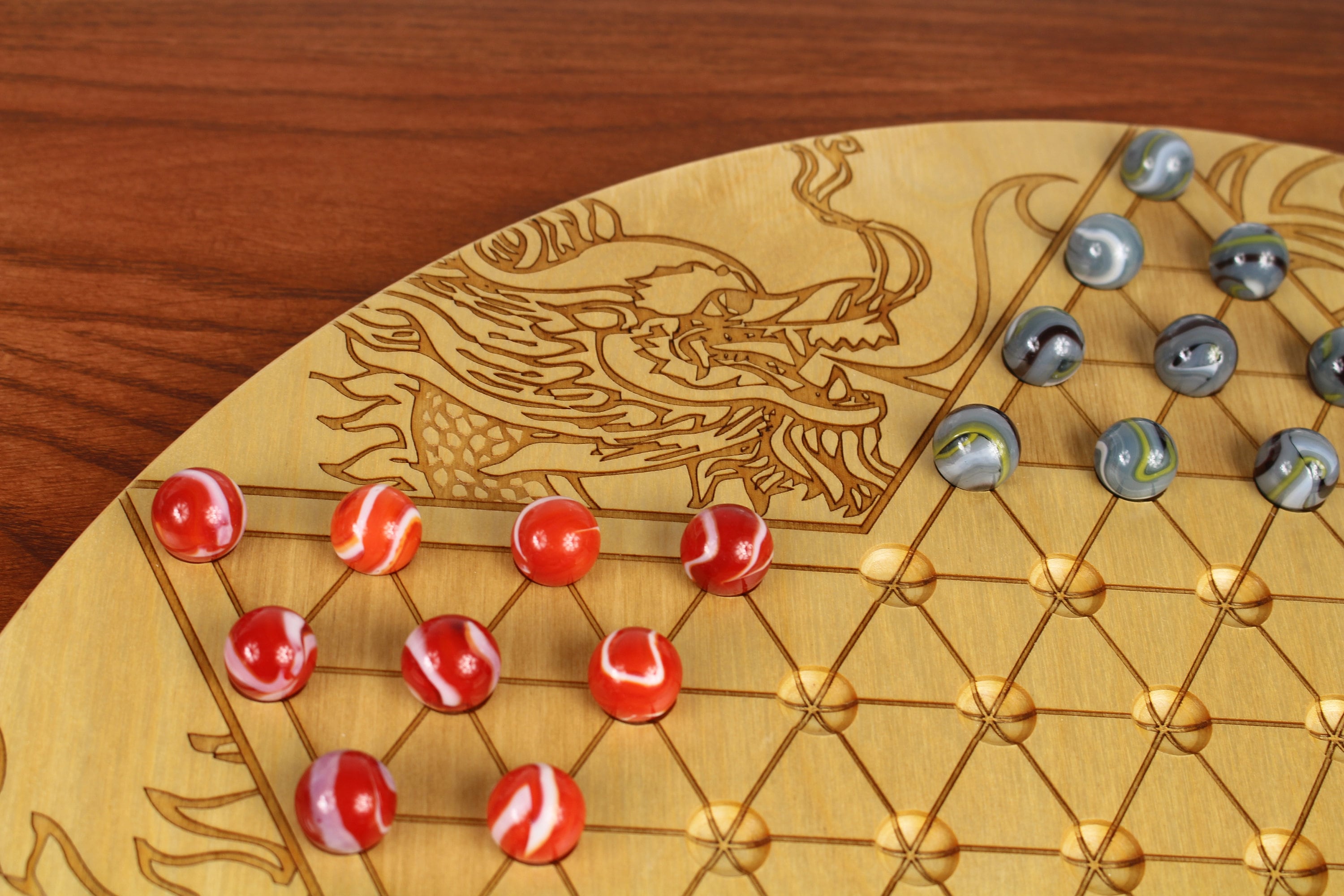High Quality Large Chinese Checkers W 16mm Designer Marbles - Etsy Canada