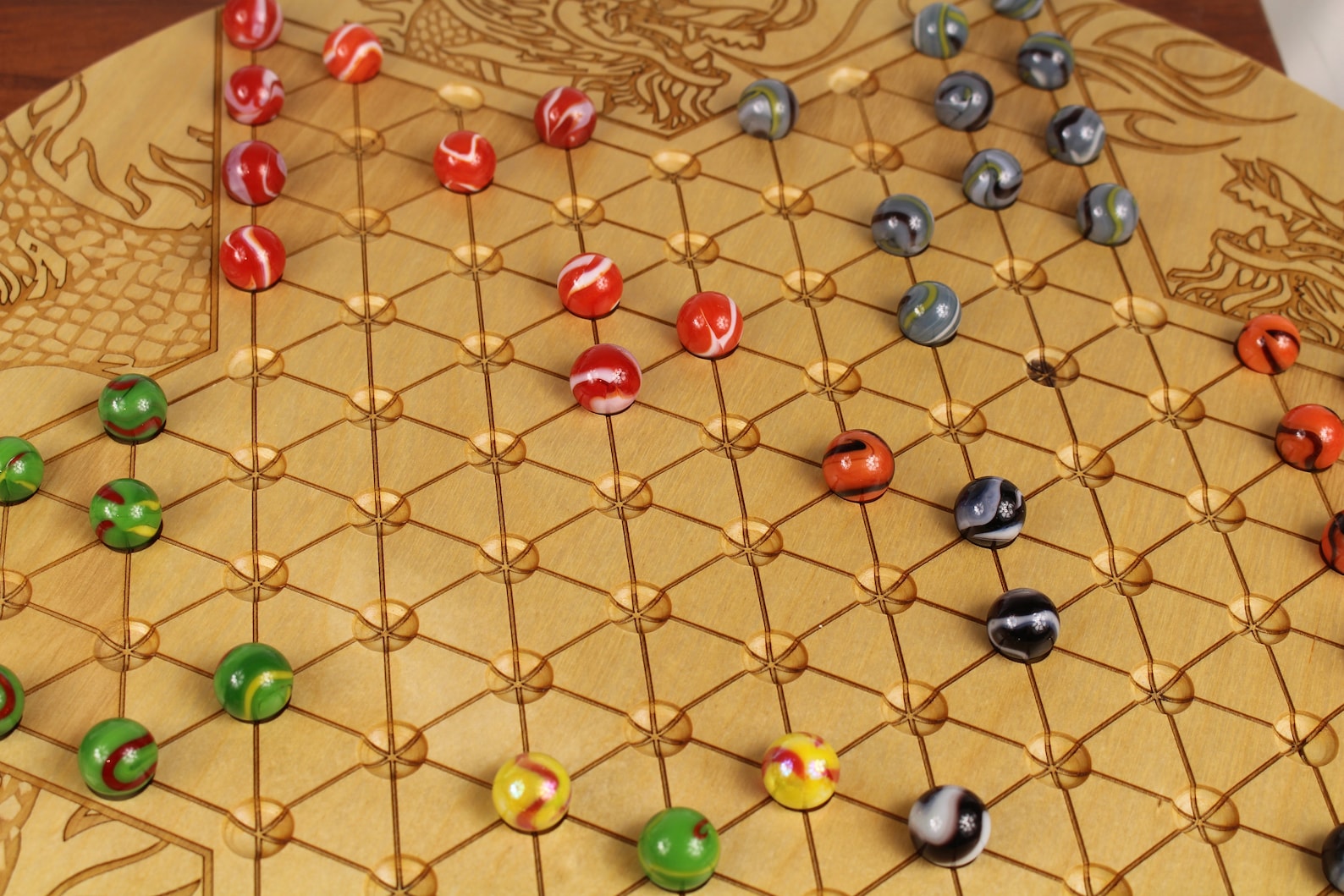 High Quality Large Chinese Checkers W 16mm/5/8 Designer | Etsy