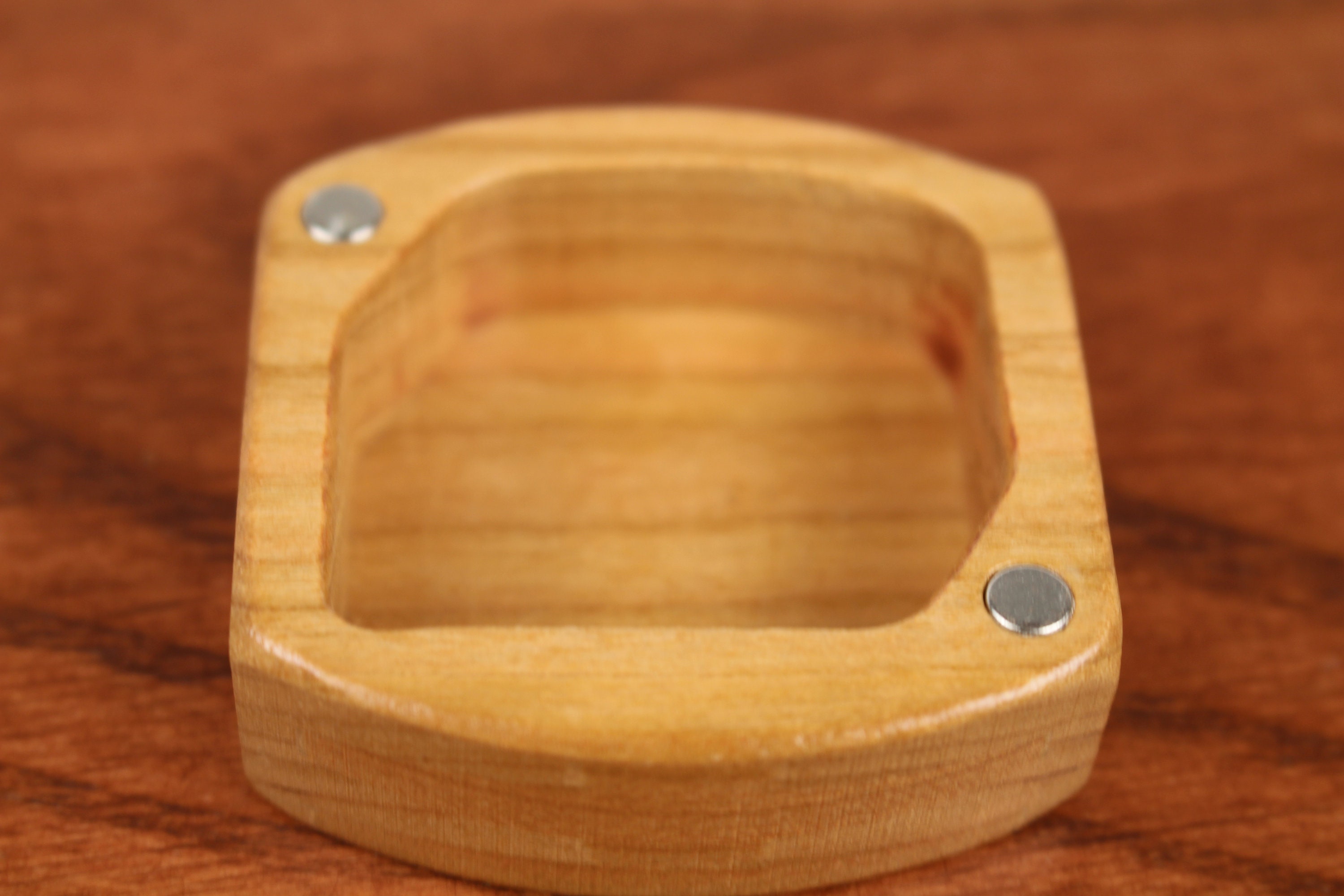 Mini Storage Box - MB Plain Customizable Wooden Box, Solid Cherry, 1-3/ ...