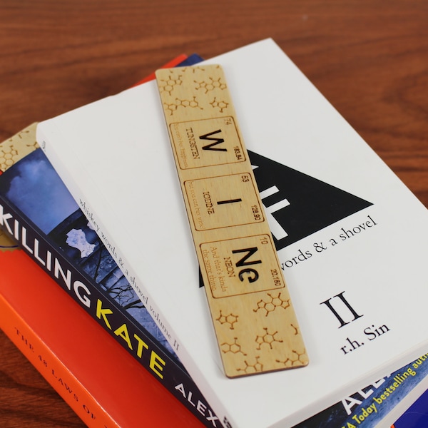Periodic Table Bookmark - Etsy