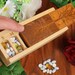 Tree of Life Vitamin Box 7 Day Pill Box Wooden Pill Box With - Etsy Canada