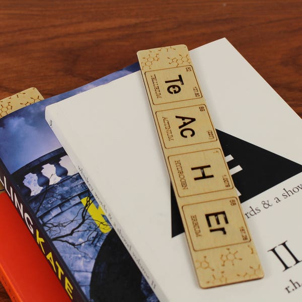 Periodic Table Bookmark - Etsy