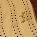 2 Player Cribbage Board Two Tier Maple Top/cherry Bottom - Etsy Canada