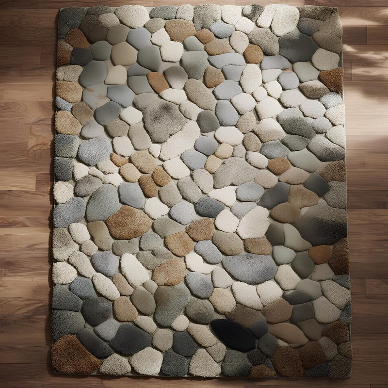 Pebble Rug - Etsy UK