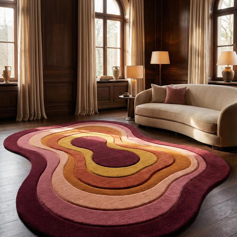 Blob Rug - Etsy
