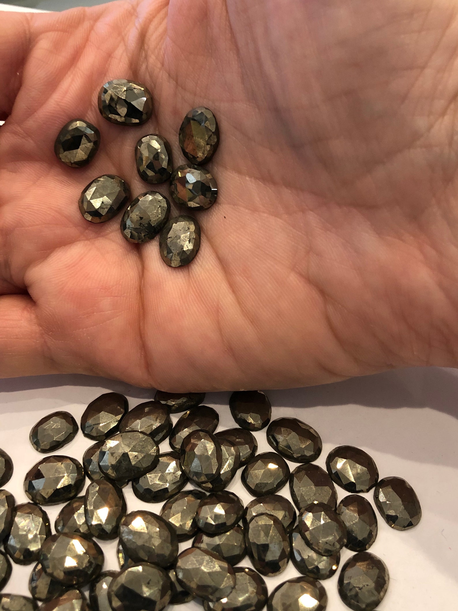 Pyrite Top Cut - Etsy