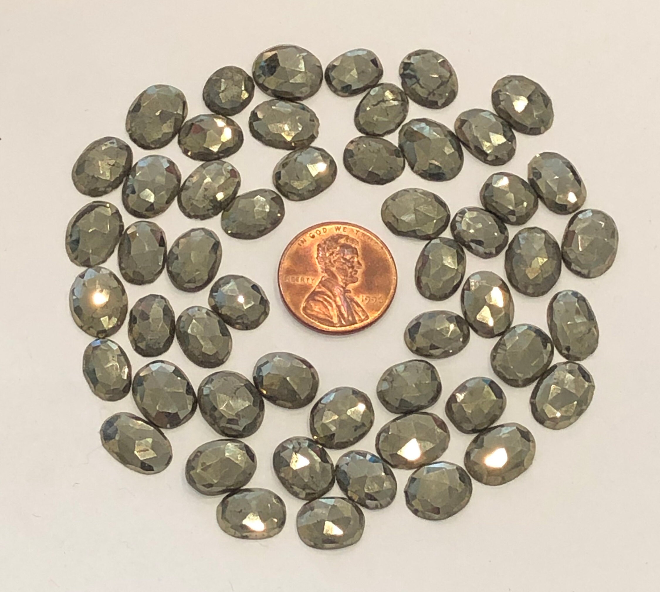 Pyrite Top Cut - Etsy