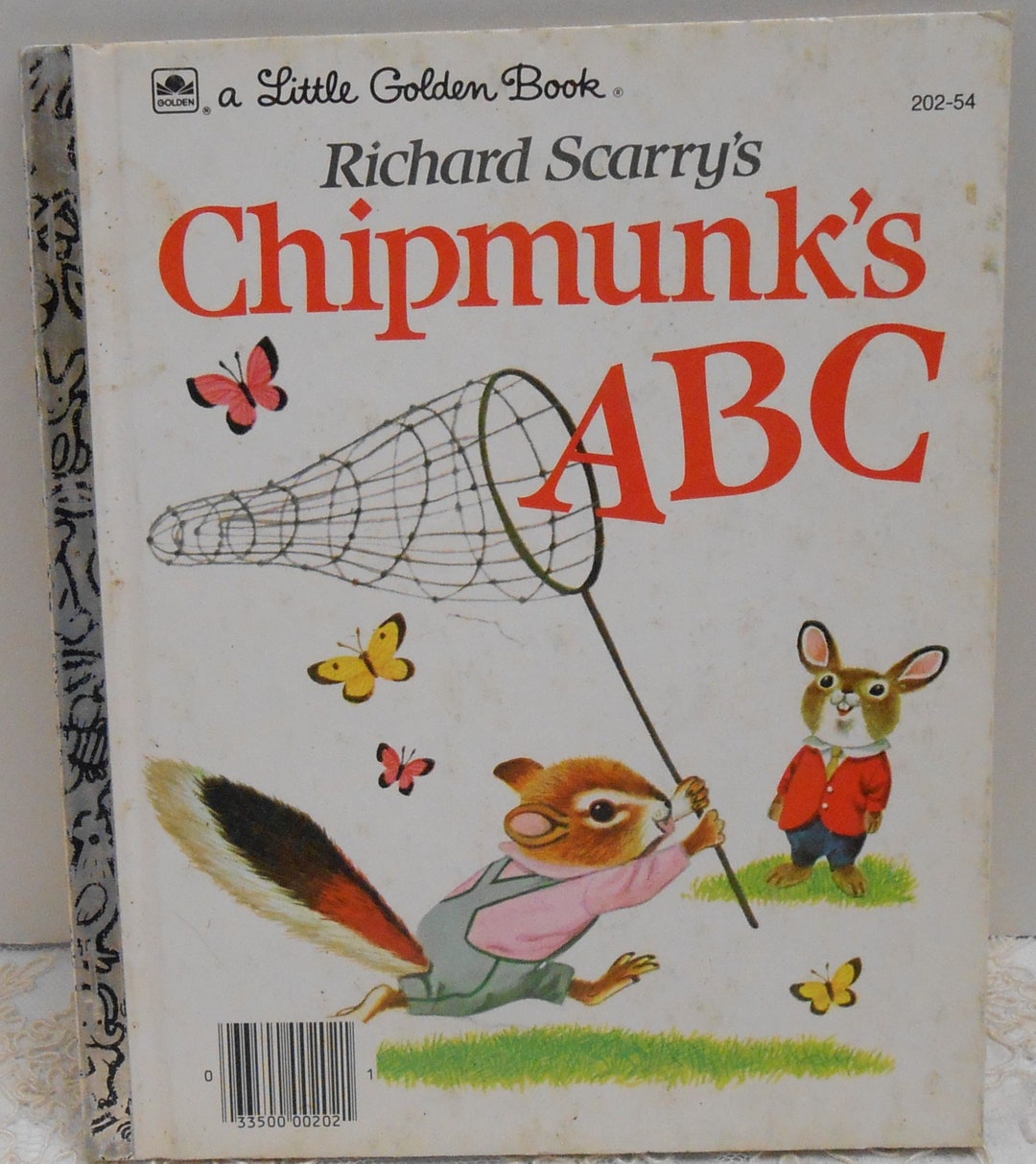 Richard Scarry's "chipmonk's Abc" Golden Book - 1963 - Etsy