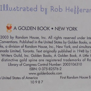 Vintage "the Three Bears" Little Golden Book - Etsy