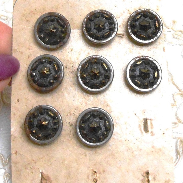 Cut Steel Buttons - Etsy