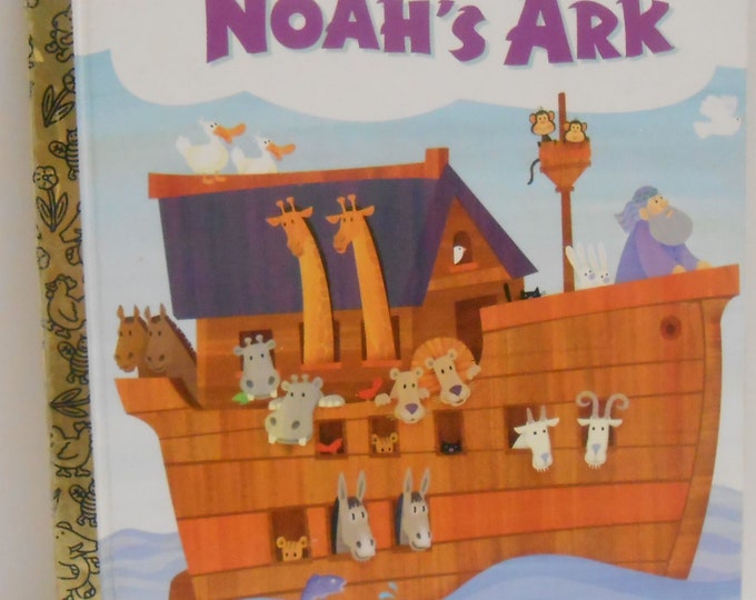 Vintage "noah's Ark" Little Golden Book - Etsy