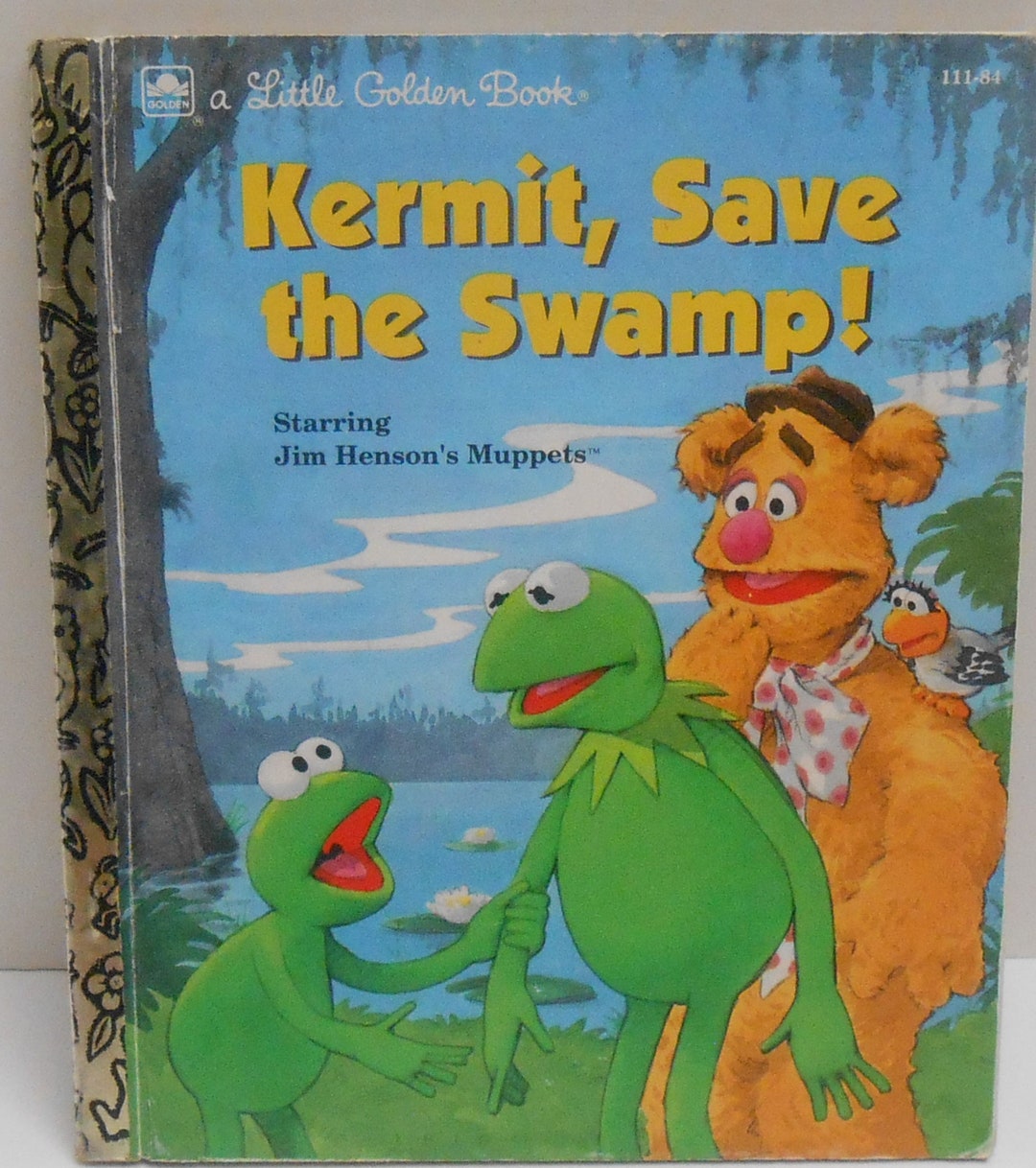 Vintage "kermit, Save the Swamp!" Little Golden Book - Etsy