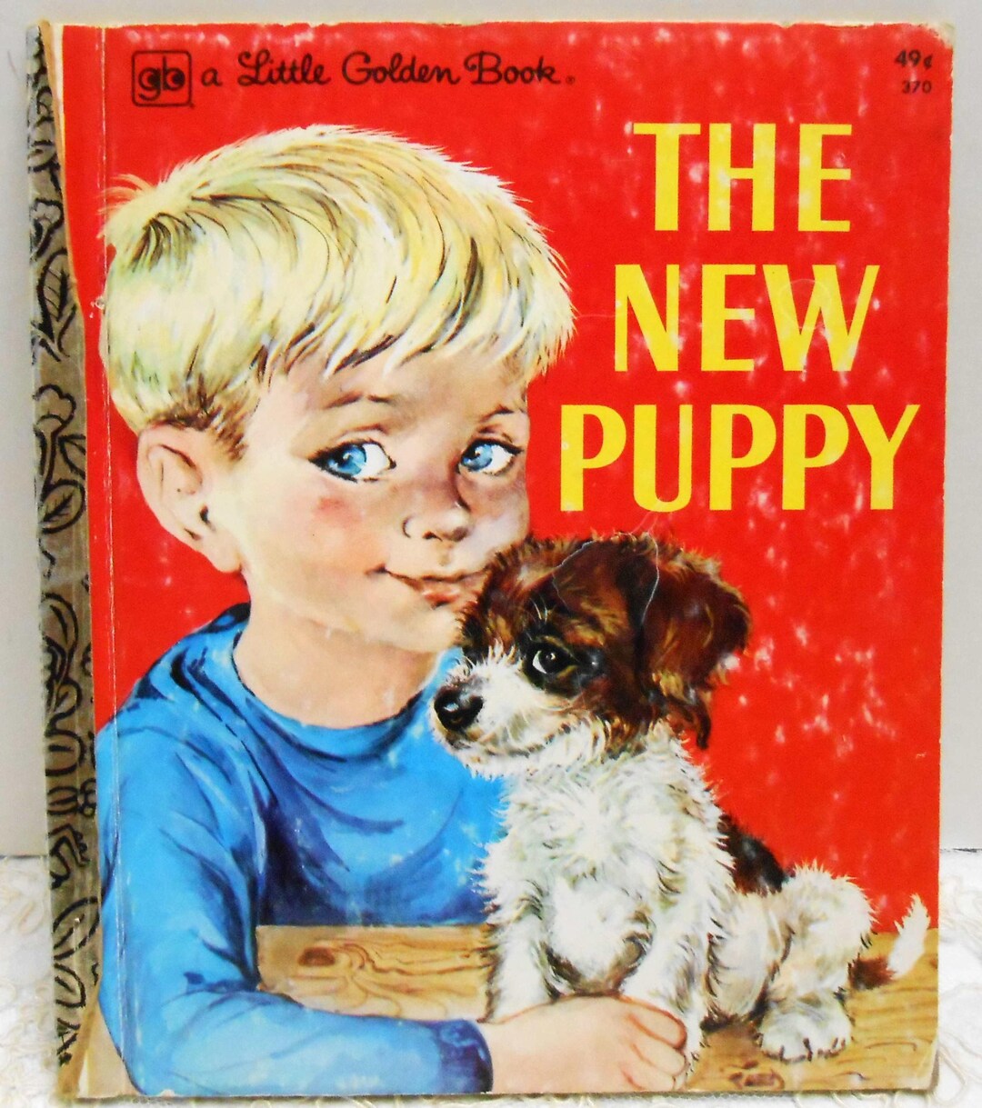Vintage "the New Puppy" Little Golden Book - Copyright 1959, Fifth ...