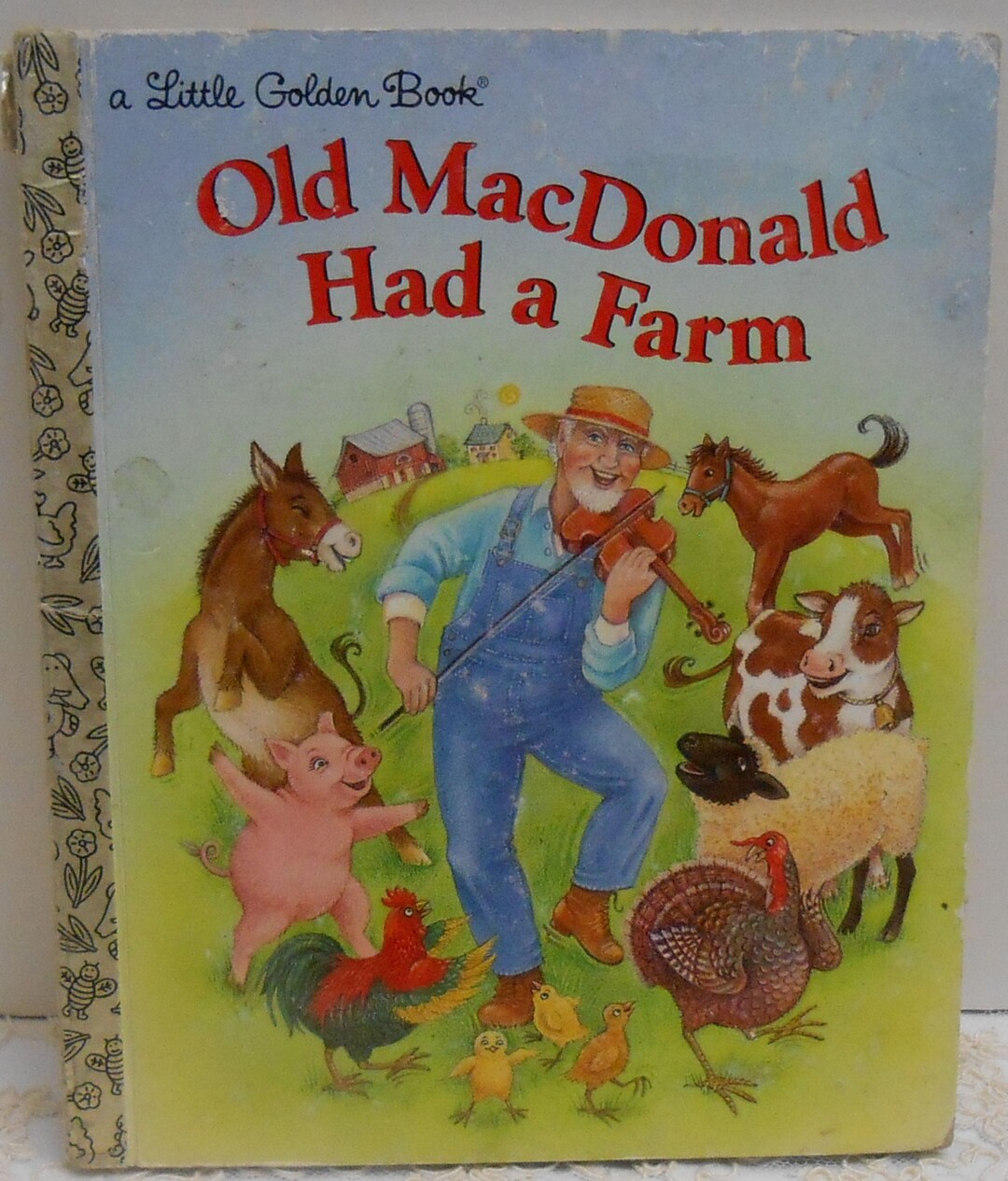 Vintage old Macdonald Had a Farm Little Golden Book 1997 - Etsy