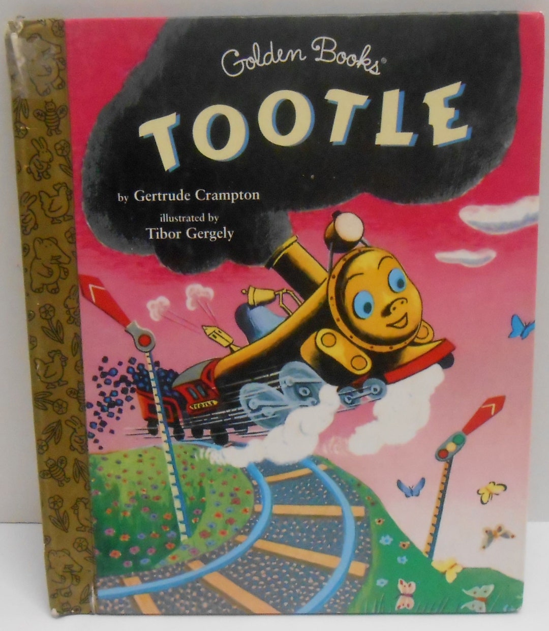 Vintage "tootle" Little Golden Book - Etsy