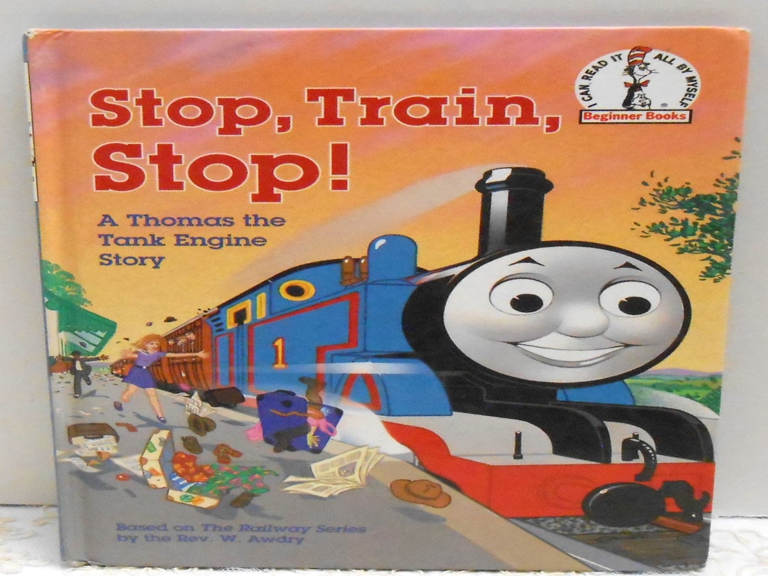 Vintage "stop, Train, Stop" Dr. Zeuss Book - Copyright 1995 - Etsy