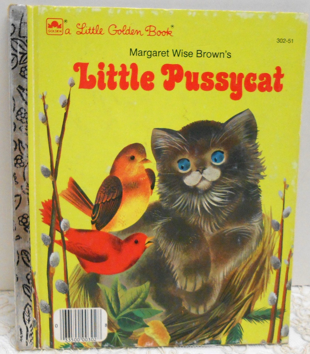 Vintage little Pussycat Little Golden Book Copyright 1951, Renewed 1979 ...