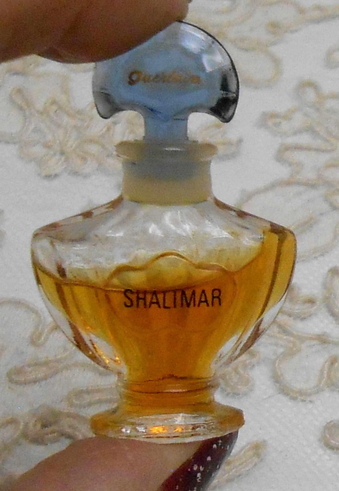 Vintage Guerlain's SHALIMAR Perfume in Its Original Glass Bottle - Etsy