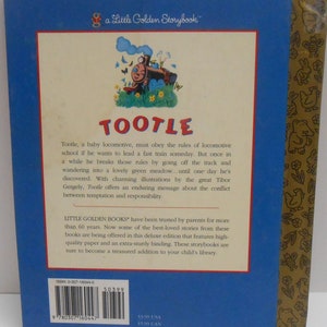 Vintage "tootle" Little Golden Book - Etsy