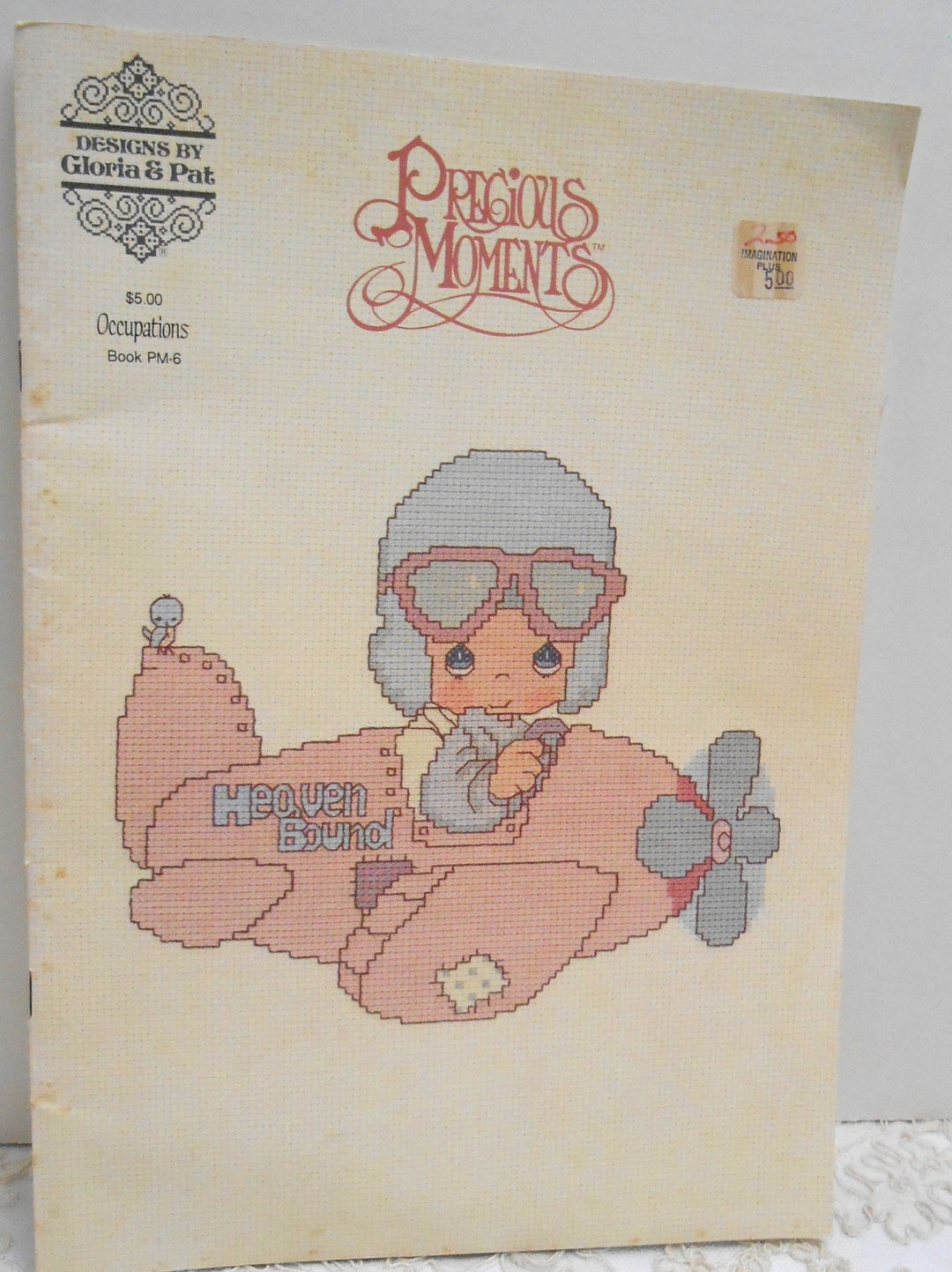 Precious Moments Cross Stitch Patterns Book 11th Printing 1980 - Etsy
