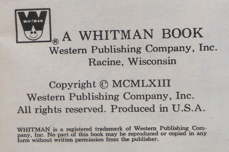 THE GINGERBREAD Manb, a Whitman Book - Copyright 1963 - Etsy