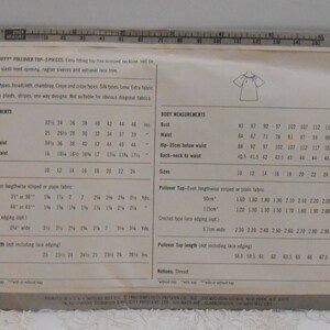 Vintage Jiffy Blouse Simplicity's Pattern 9548 Size 18 UNCUT - Etsy