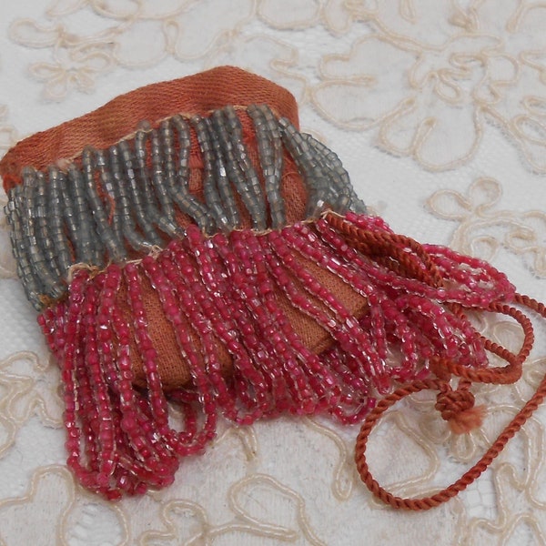 Antique Beaded Purse - Etsy