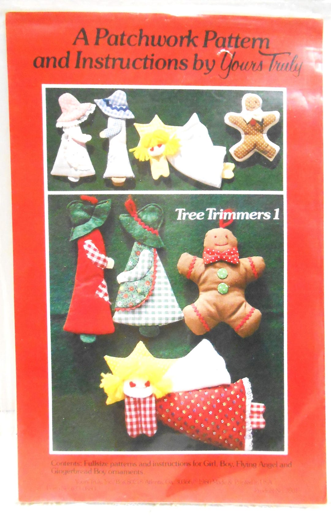 A Patchwork Pattern and Instructions for Tree Trimmers Uncut - Etsy