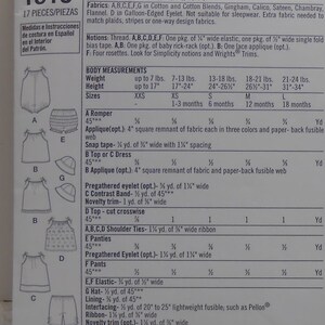 Simplicity's vintage Baby, Pattern 1813, Sizes XXS-L UNCUT - Etsy