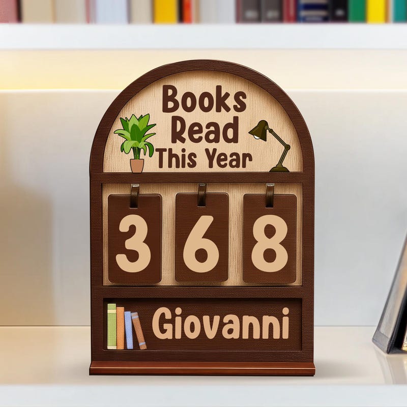 Books Read This Year Sign - Etsy