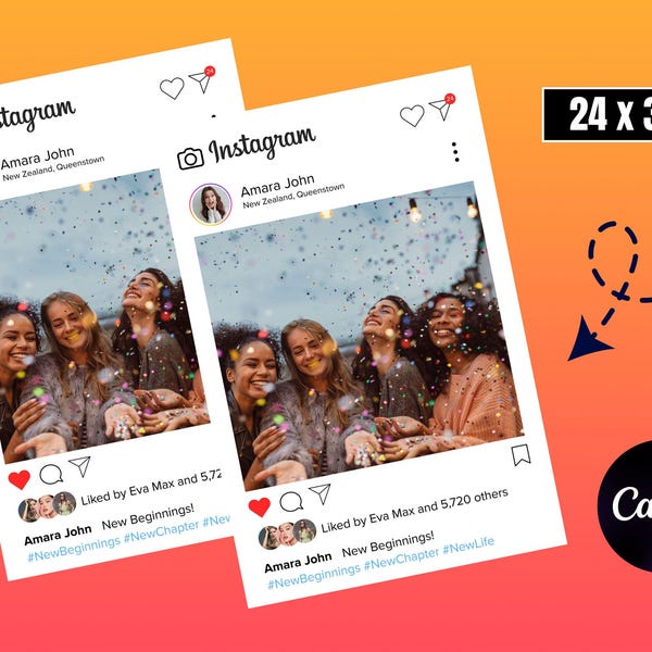 Instagram Frame - Etsy UK