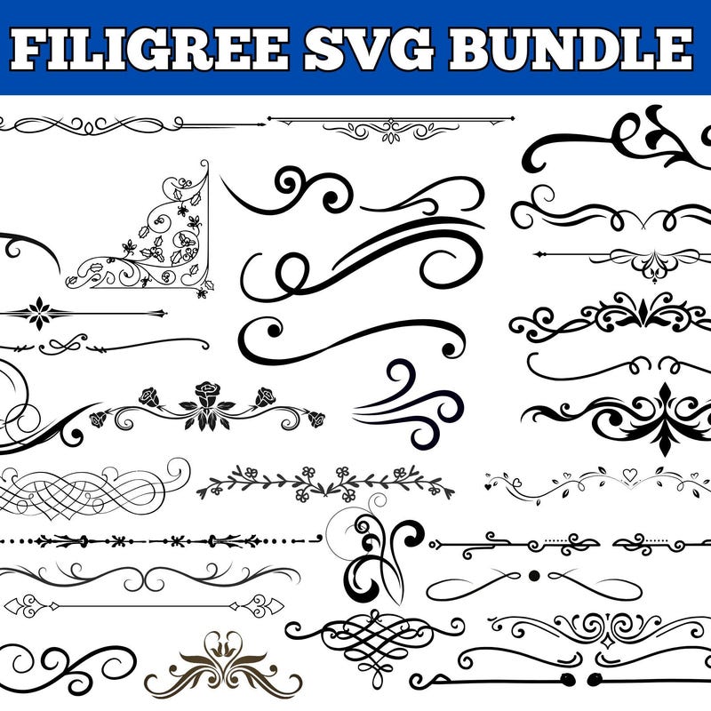 Scroll Svg - Etsy